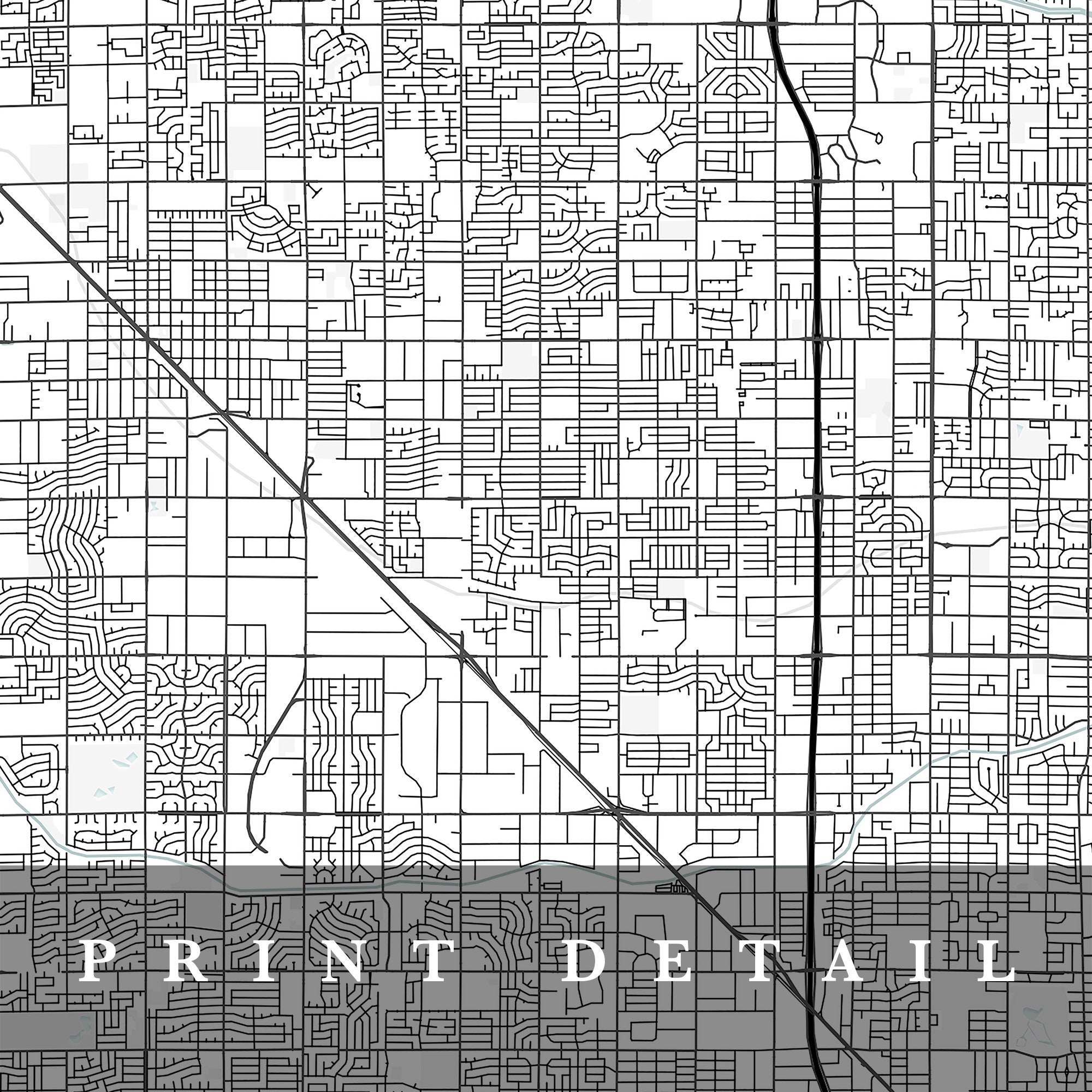 Glendale Map, Glendale, Arizona, City Map, Home Town Map, Glendale ...