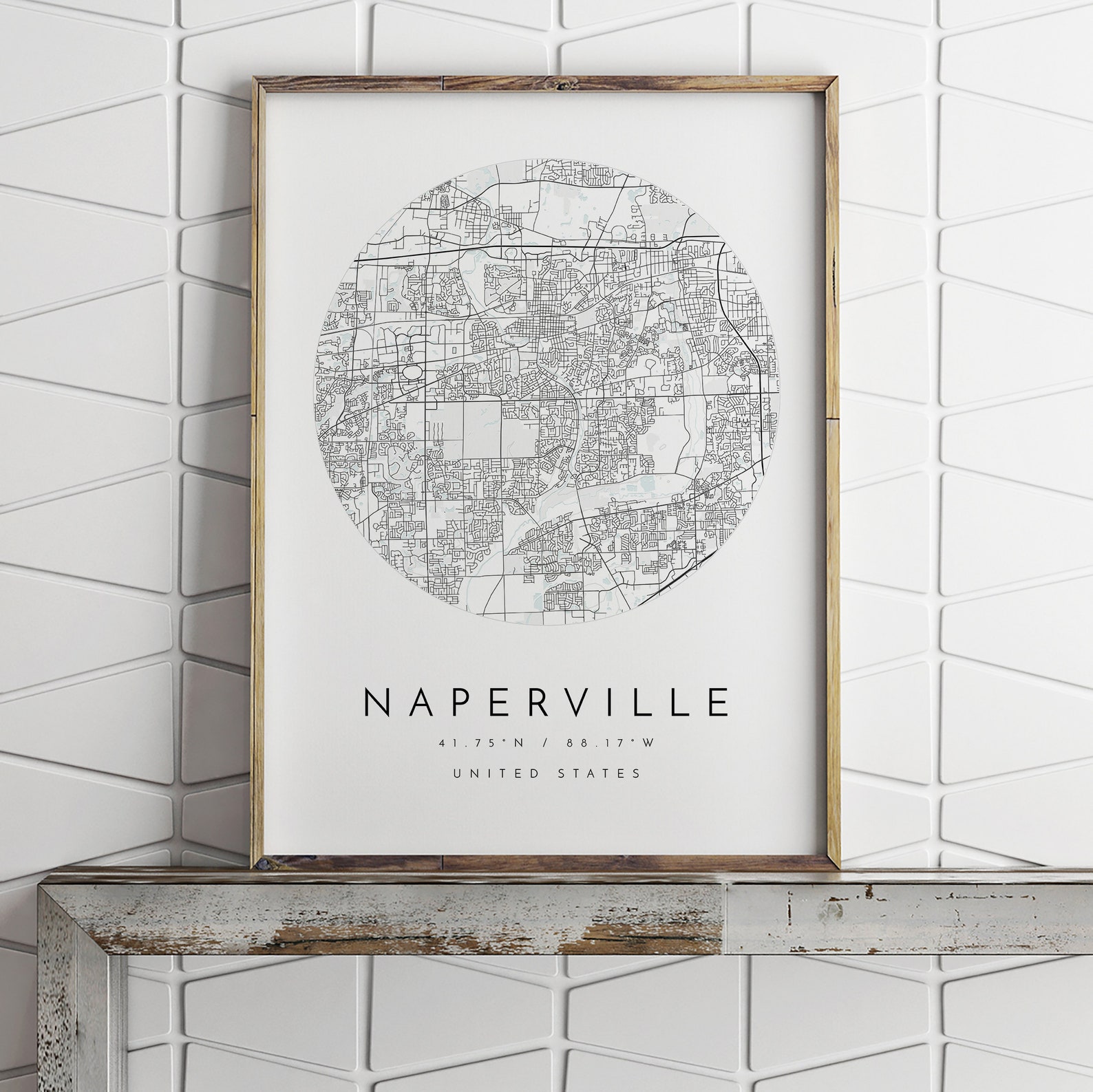 Naperville Map, Naperville, Illinois, City Map, Home Town Map ...
