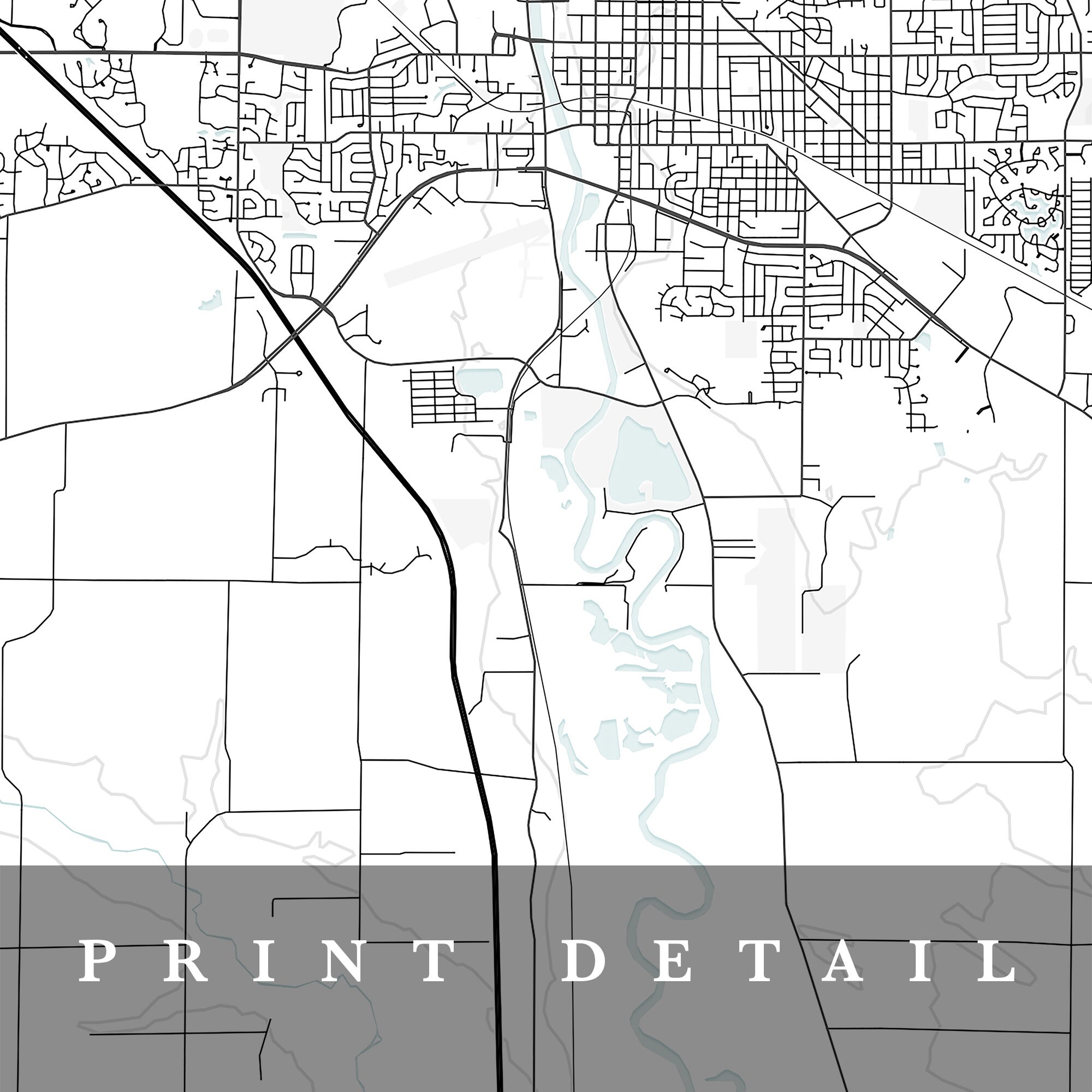 Iowa City Map, Iowa City, Iowa, City Map, Home Town Map, Iowa City ...