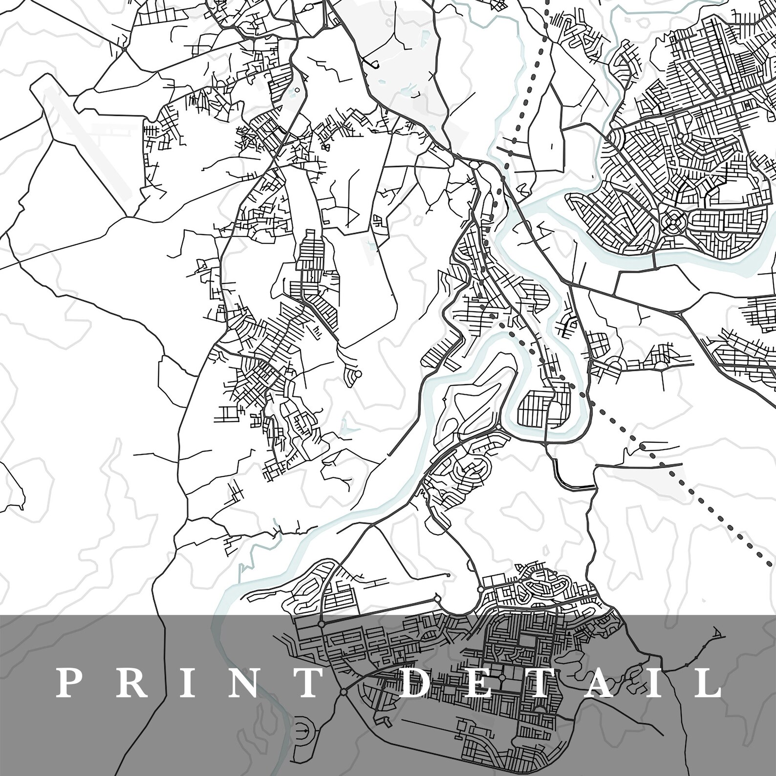 Rawalpindi Map Rawalpindi Pakistan City Map Home Town Map - Etsy