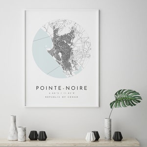 Pointe-noire Map, Pointe-noire, Republic of Congo, City Map, Home Town ...