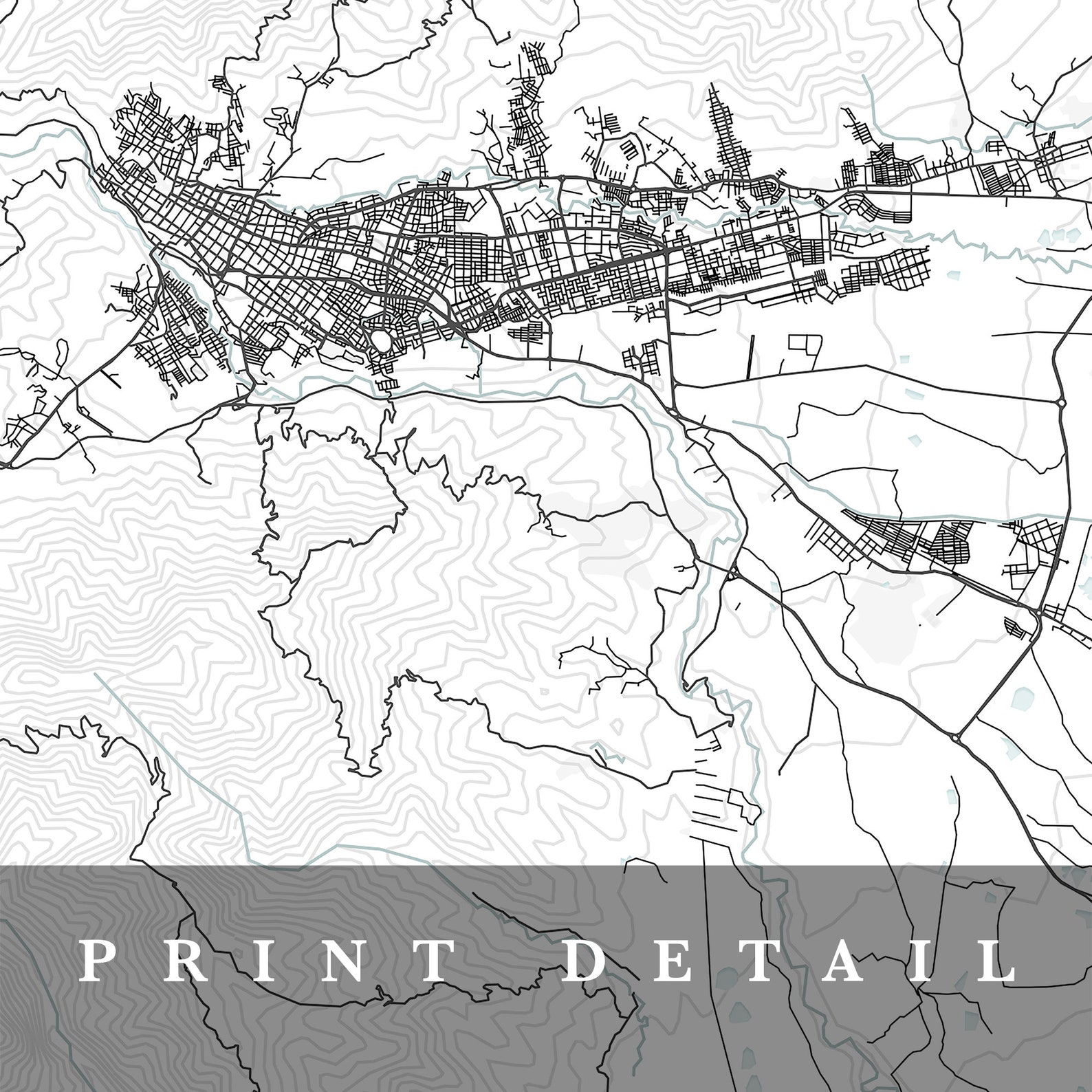 Ibague Map Ibague Colombia City Map Home Town Map Ibague - Etsy