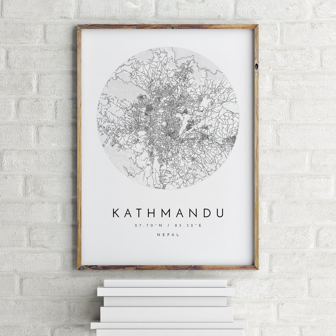 Kathmandu Map, Kathmandu, Nepal, City Map, Home Town Map, Kathmandu ...