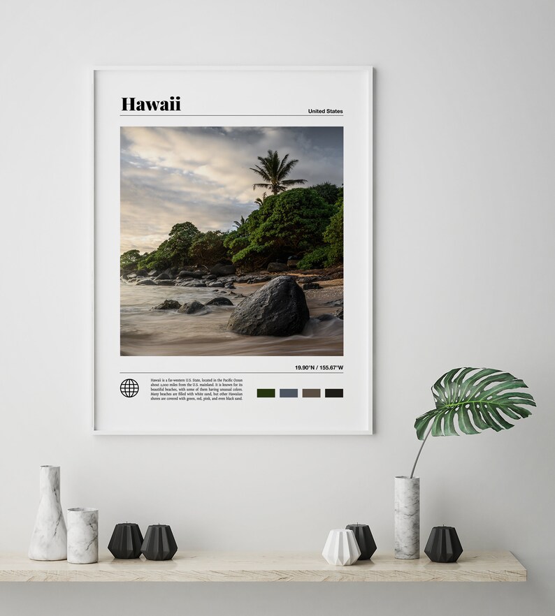 Hawaii Poster Hawaii Print Hawaii Photo Hawaii Art Print - Etsy