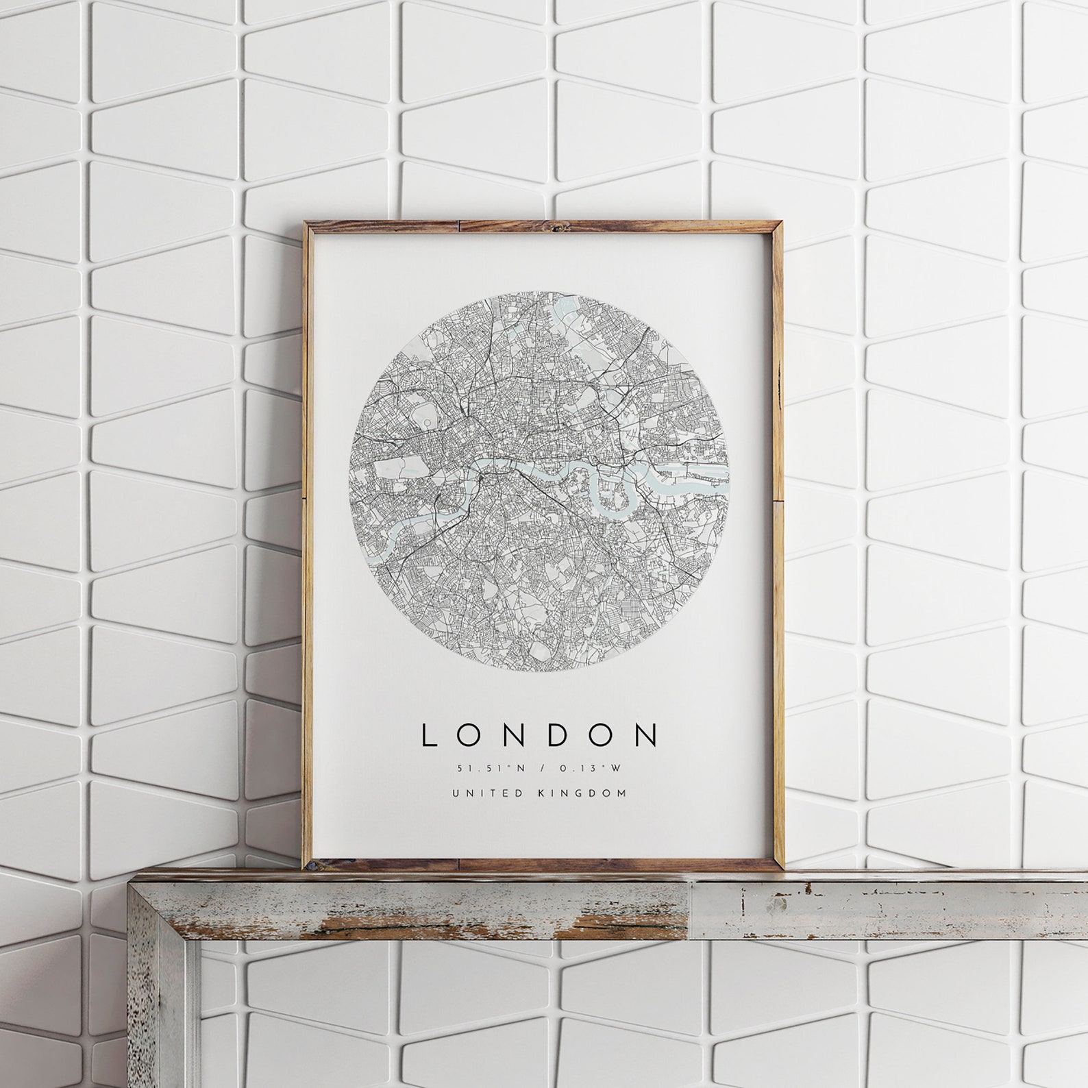 Personalized Map Print A4 A3 Custom Wedding Gift Map Print - Etsy UK