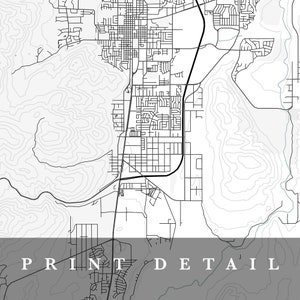 Carson City Map, Map of Carson City, Home Town Map, City Map, Carson ...