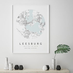 Leesburg Map, Leesburg, Florida, City Map, Home Town Map, Leesburg ...
