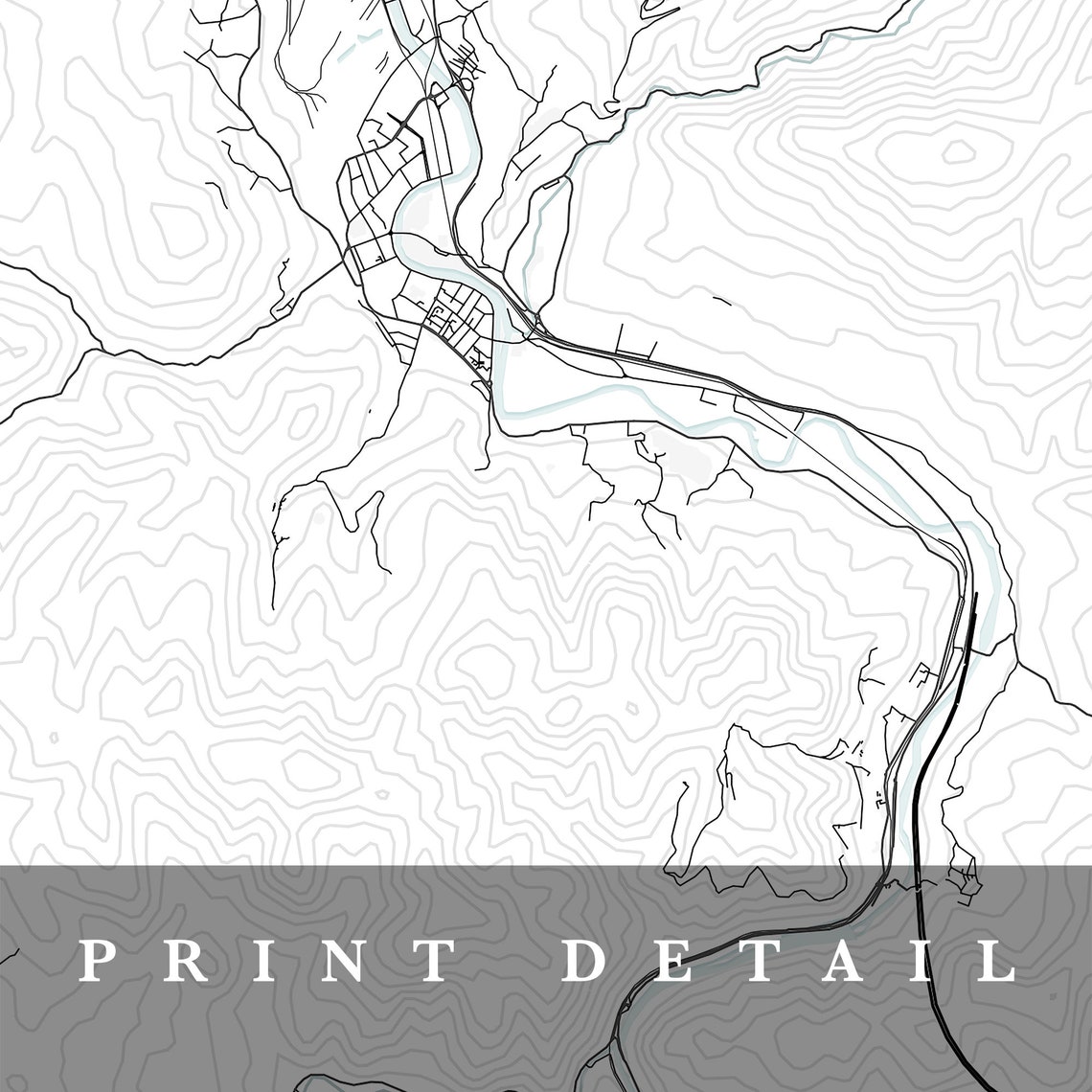 Zenica Map Zenica Bosnia And Herzegovina City Map Home | Etsy