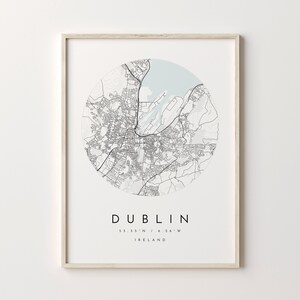 Personalized Map Print, Set of Four, Map Prints, Custom Locations, City ...