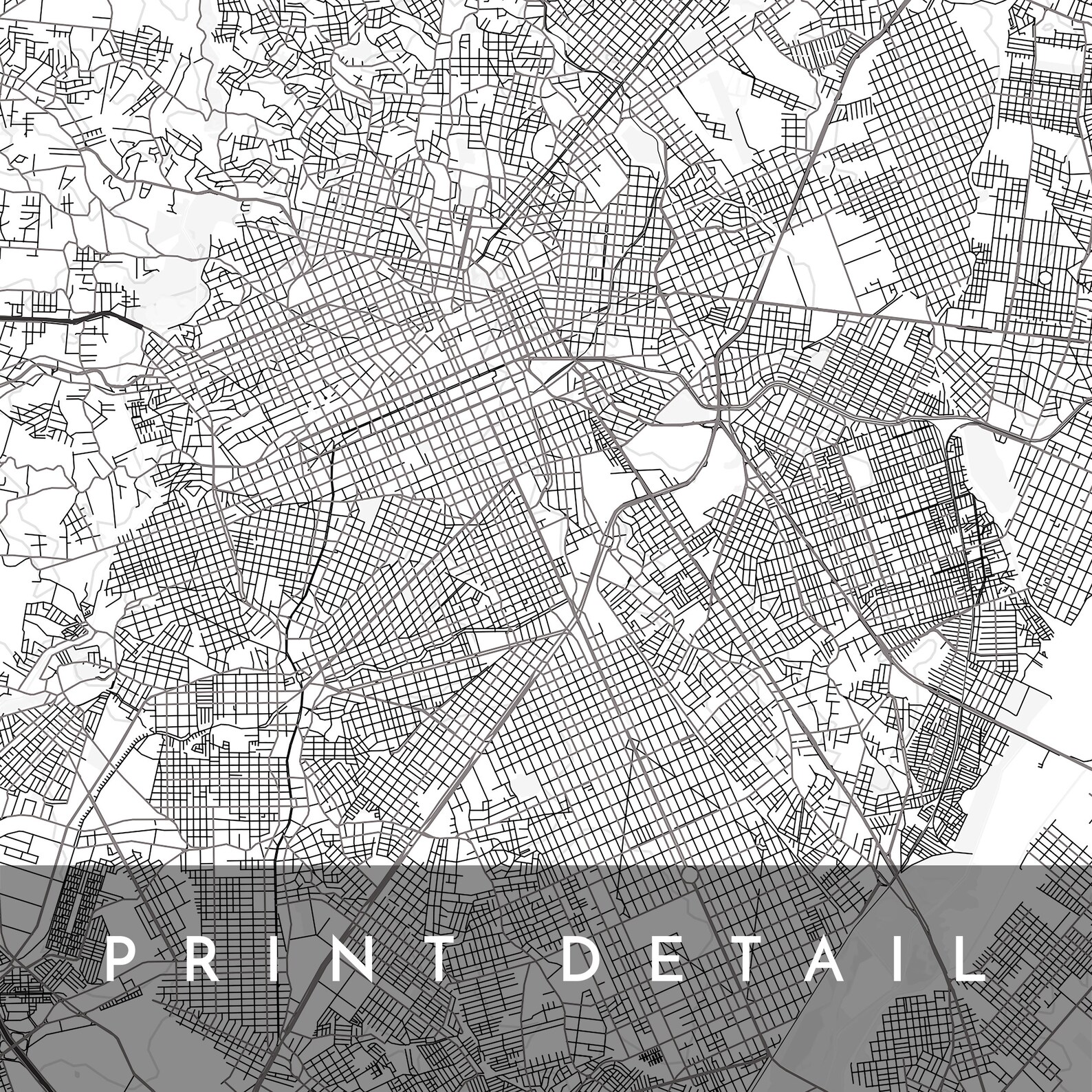 Curitiba Map Curitiba Brazil City Map Print Map Poster - Etsy UK