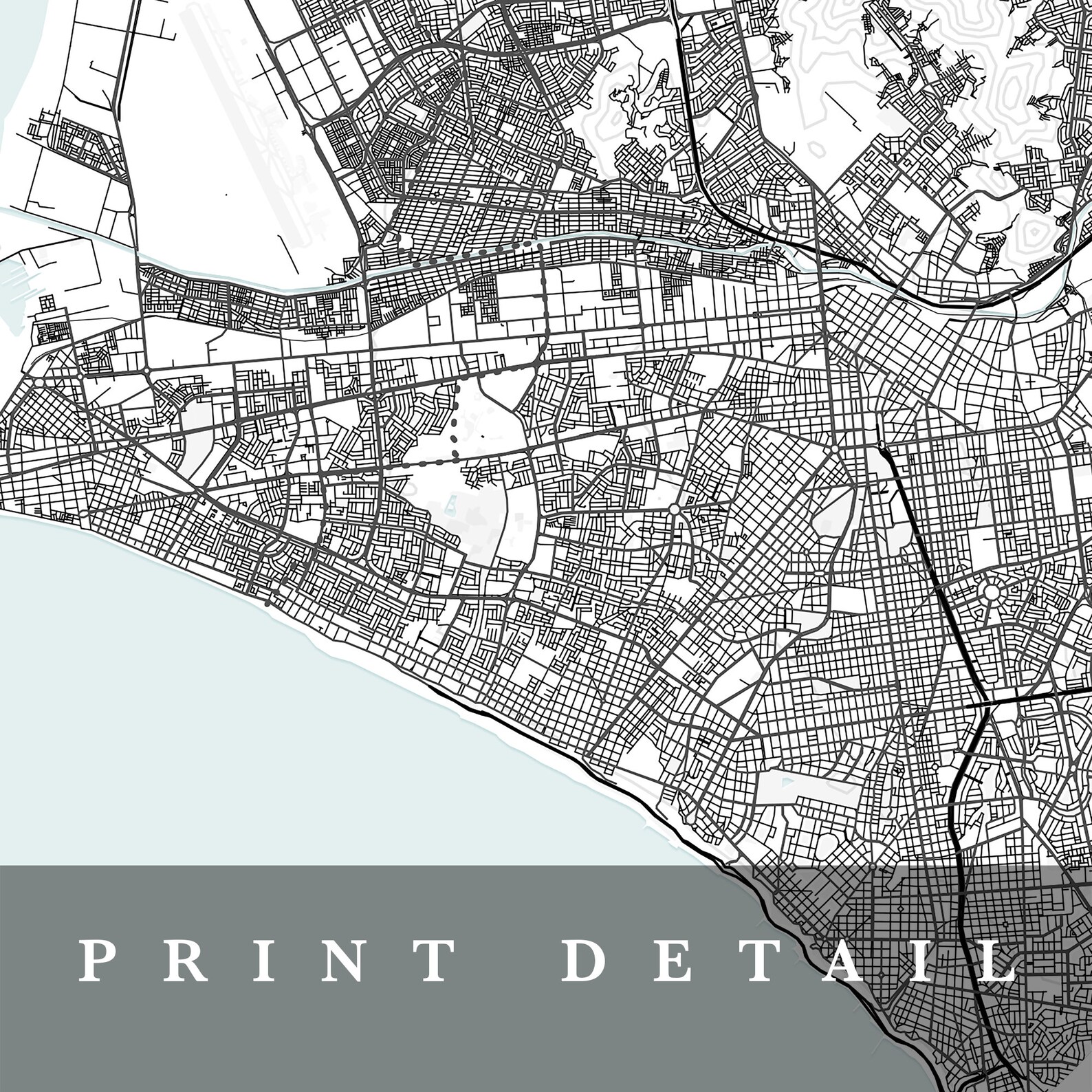 Lima Map, Minimalist Map, Lima Peru Print, Lima Poster, Lima Art ...