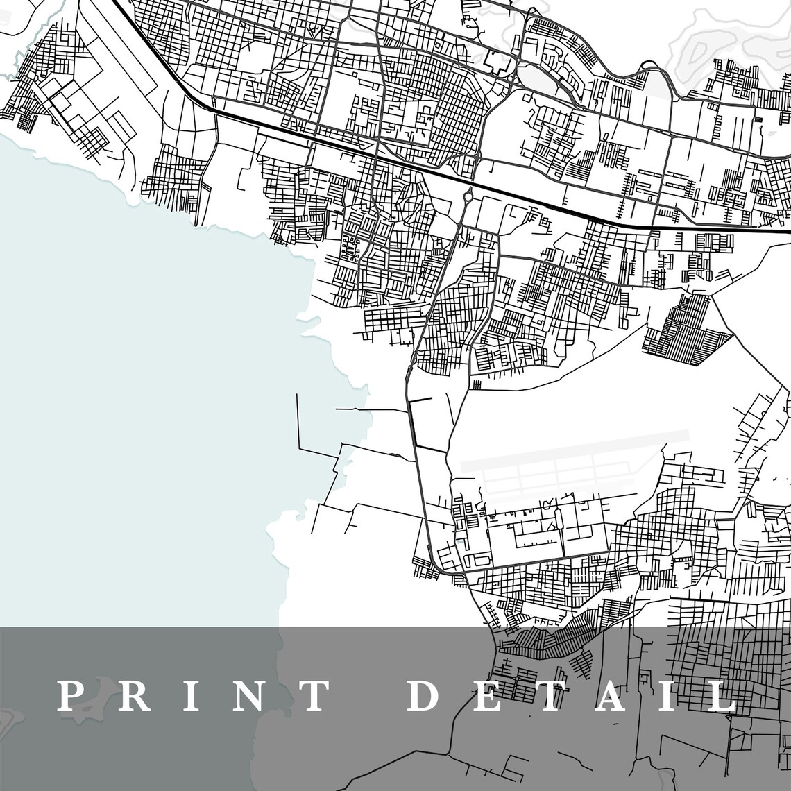 Maracay Map Maracay Venezuela City Map Home Town Map - Etsy India