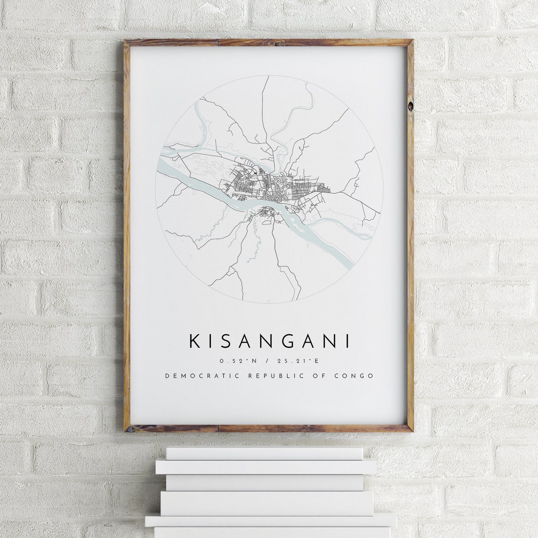 Kisangani Map, Kisangani, Democratic Republic of Congo, City Map, Home ...