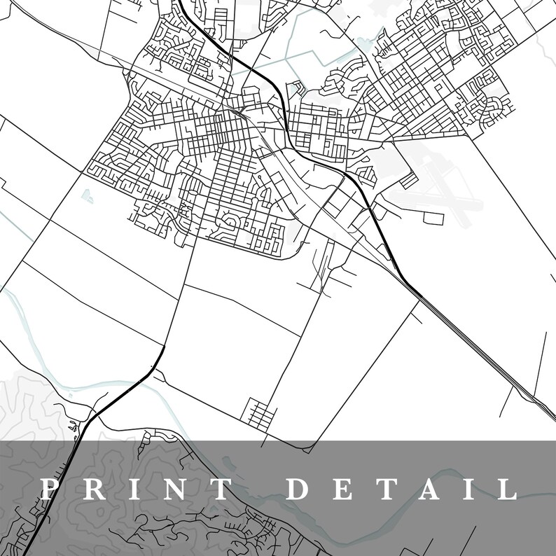 Salinas Map, Salinas, California, City Map, Home Town Map, Salinas ...