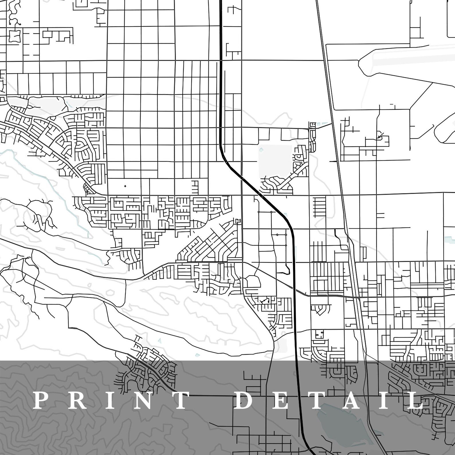 Palmdale Map Palmdale California City Map Home Town Map - Etsy