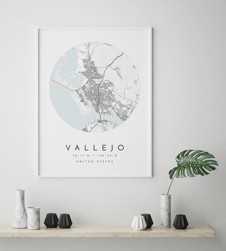 Vallejo Map, Vallejo, California, City Map, Home Town Map, Vallejo ...