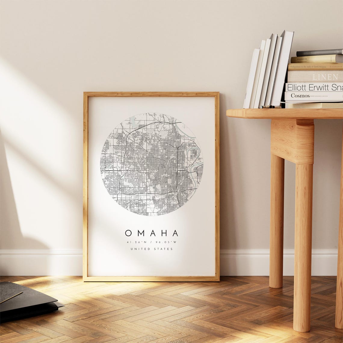 Omaha Map, Omaha, Nebraska, City Map, Home Town Map, Omaha Print, Wall ...