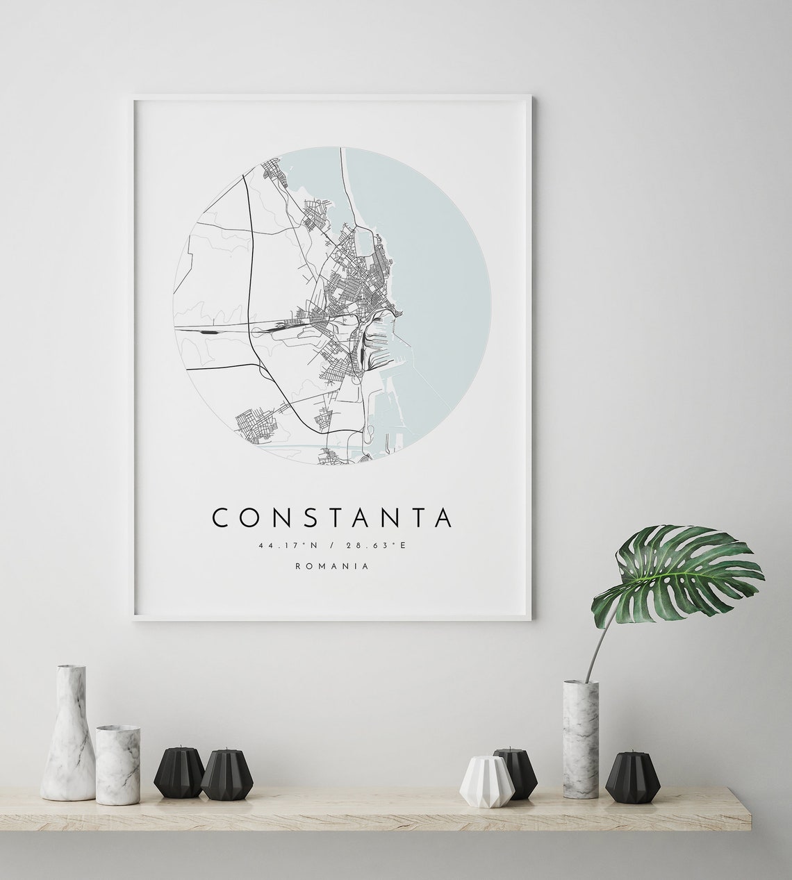 Constanta Map, Constanta, Romania, City Map, Home Town Map, Constanta ...