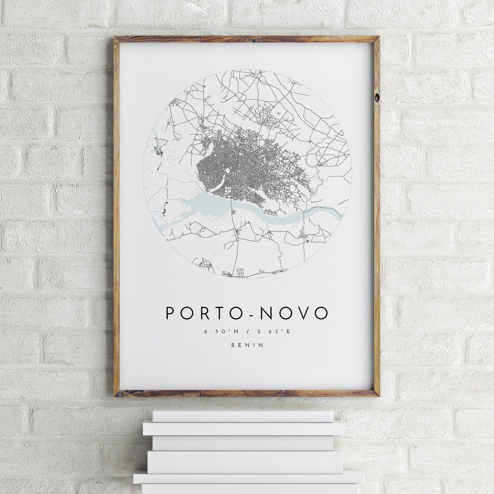 Porto-novo Map, Porto-novo, Benin, City Map, Home Town Map, Porto-novo ...