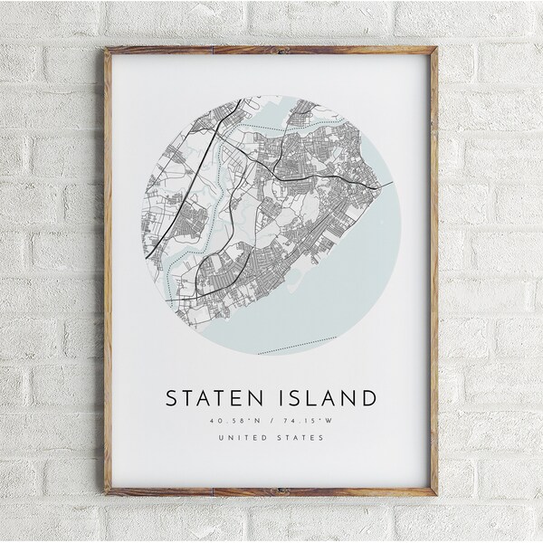 Staten Island Poster - Etsy