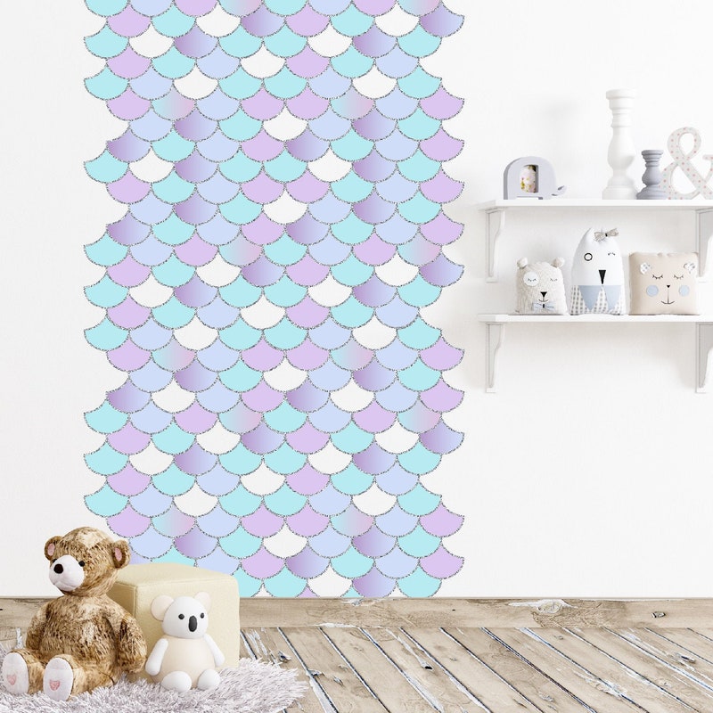 Mermaid Wallpaper - Etsy