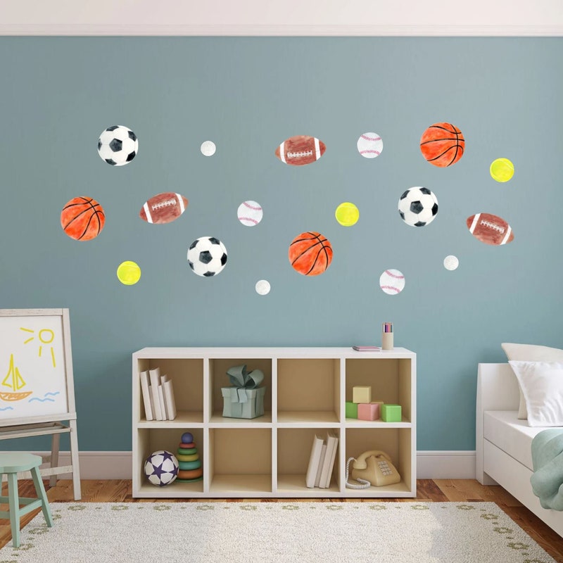 Sports Wall Stickers - Etsy