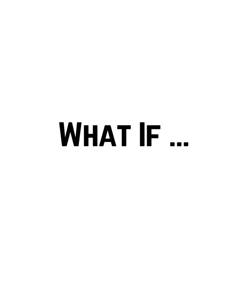 A Poster With What If Message. Minimalist Decor, Printable Wall Art ...