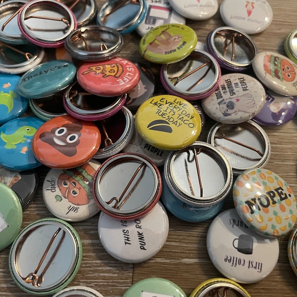 Funny Pinback Button - Etsy