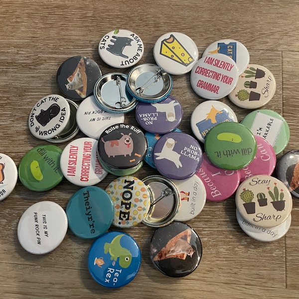 Funny Pin Button 1 - Etsy