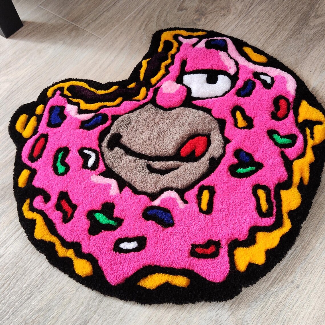 Tufted Rug, Computer Desktop Desk Accessory, Handmade Gifts for Friends ...