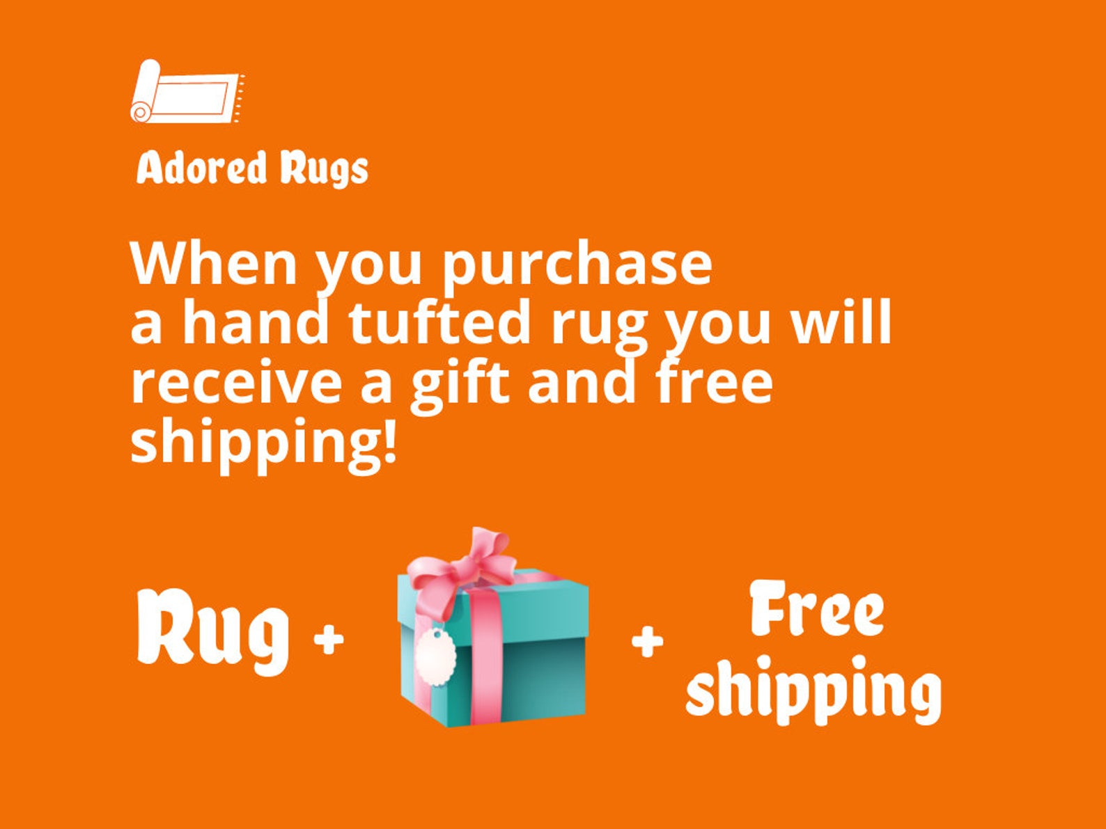 Tufted Rug, Computer Desktop Desk Accessory, Handmade Gifts for Friends ...