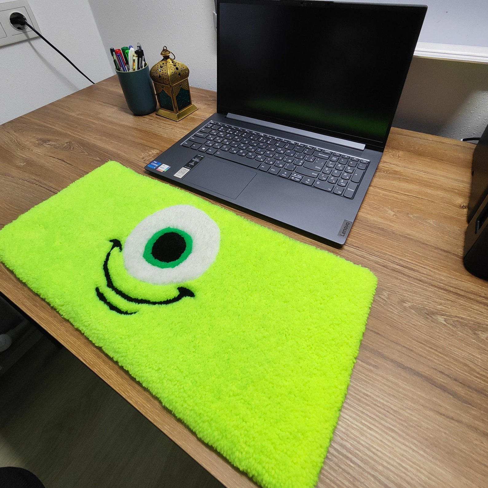 Keyboard Wrist Rest Rug, Tufted Mousepad, Soft Wrist Rest, Gamer ...