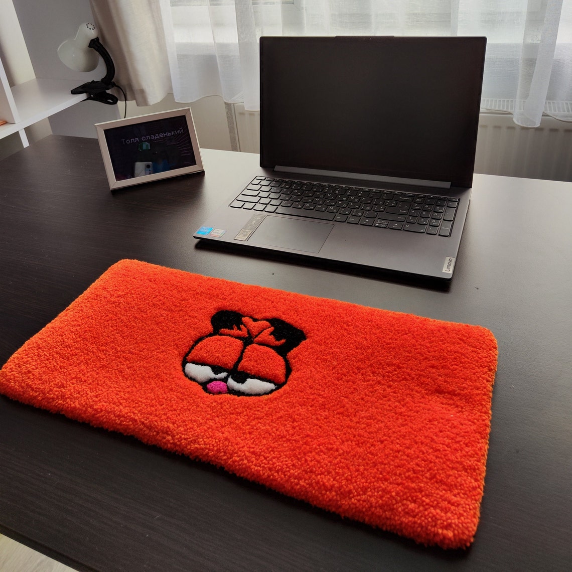 Кeyboard Rug, Wrist Rest, Aesthetic Computer Mat, Tufted Rug - Etsy