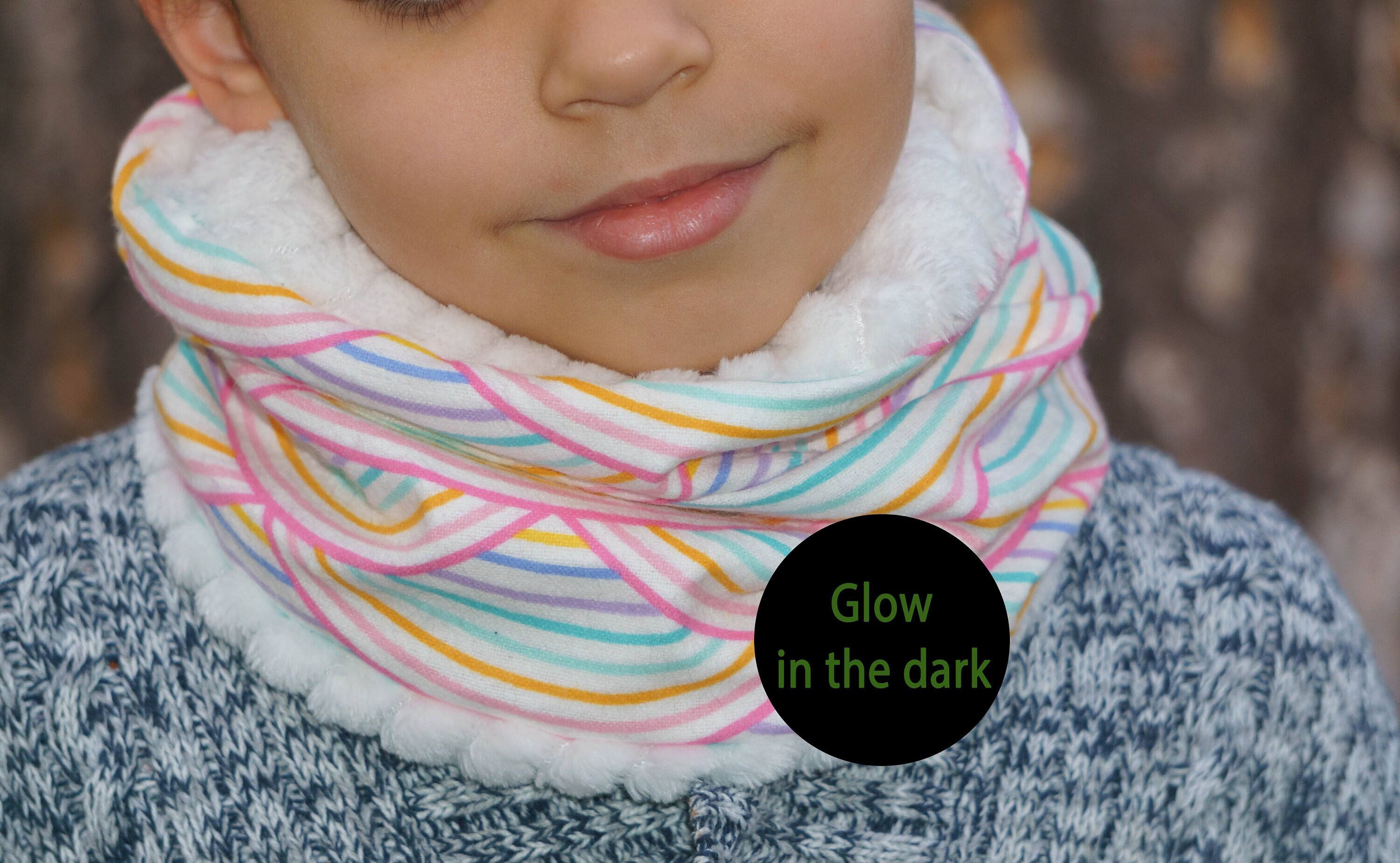 Neck Warmer for Kids, Neck Warmer, Scarf, Scarves, Scarf for Kids, Kid ...