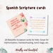 Spanish Scripture Cards for Kids, Spanish Bible Verse for Kids ...