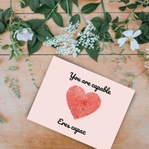 Spanish Positive Affirmation Cards for Kids Printable, Bilingual ...