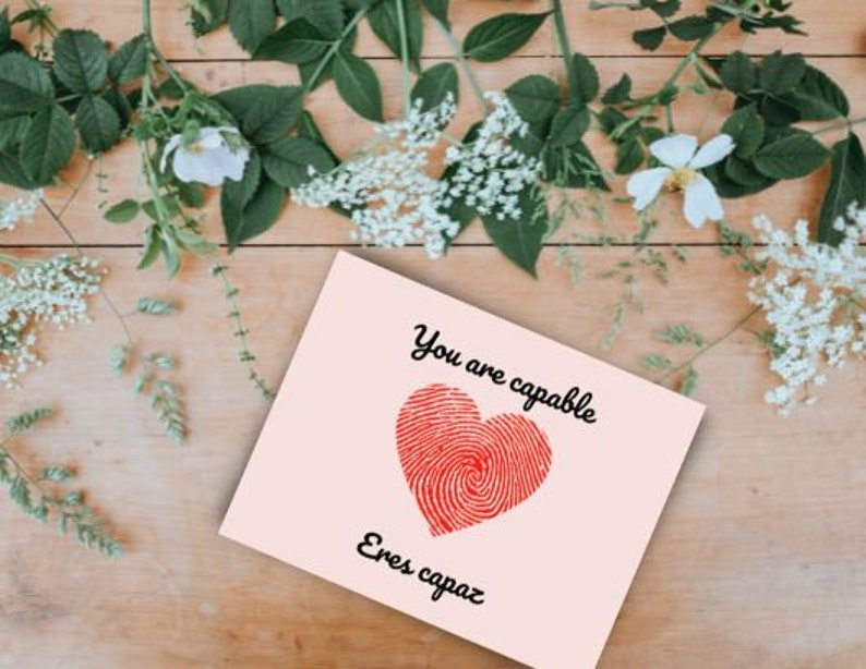 Spanish Positive Affirmation Cards for Kids Printable, Bilingual ...