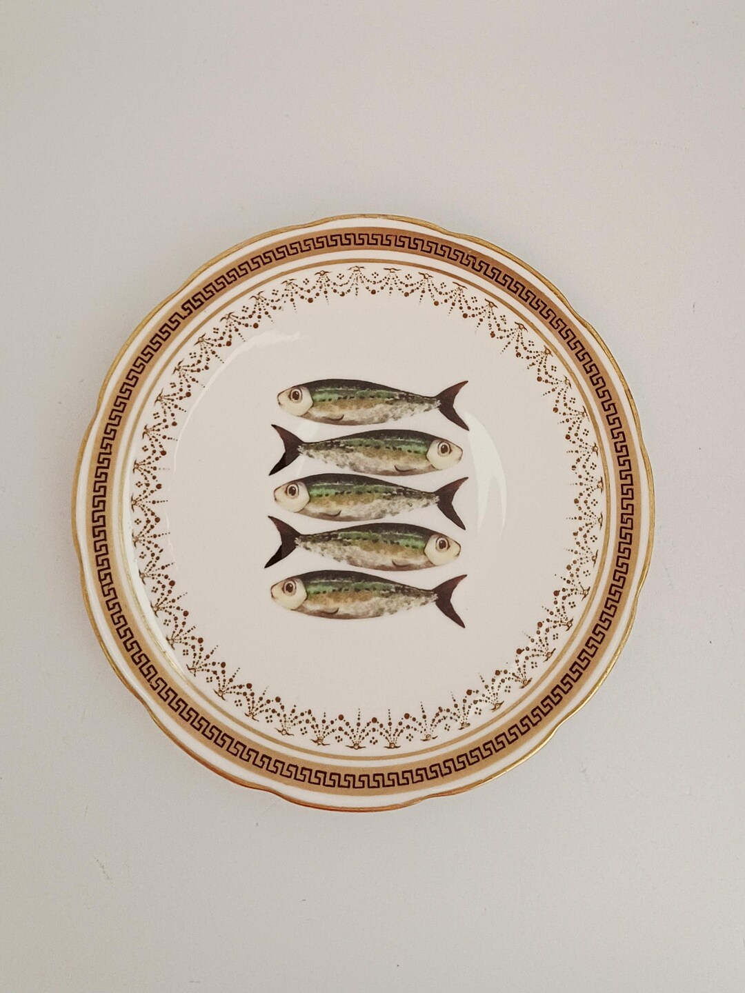 Five Sardines Vintage China Wall Décor - Etsy