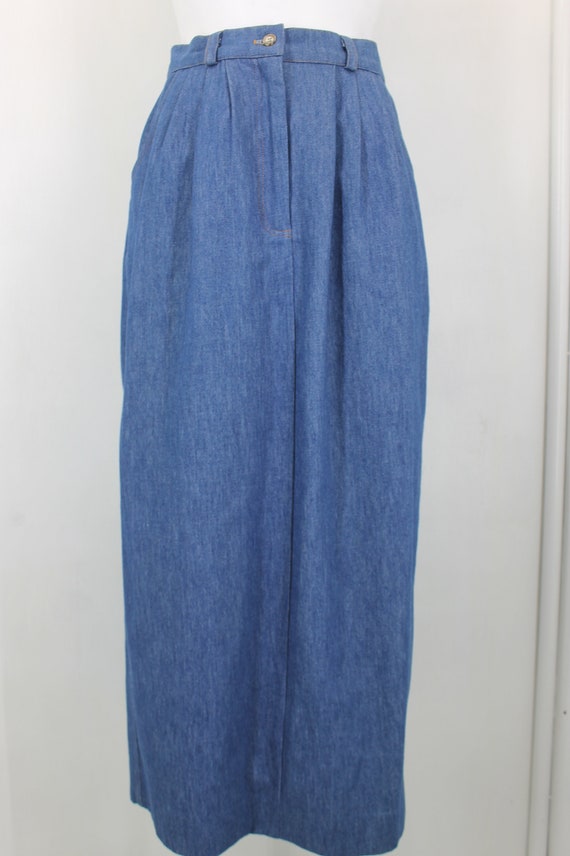SHANON YOUNG Women's Sportswear denim SKIRT size 6 co… - Gem