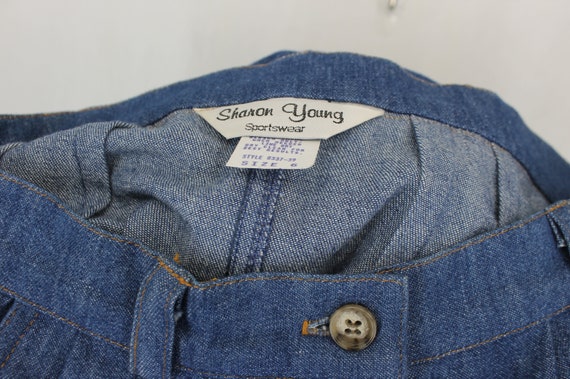 SHANON YOUNG Women's Sportswear denim SKIRT size 6 co… - Gem