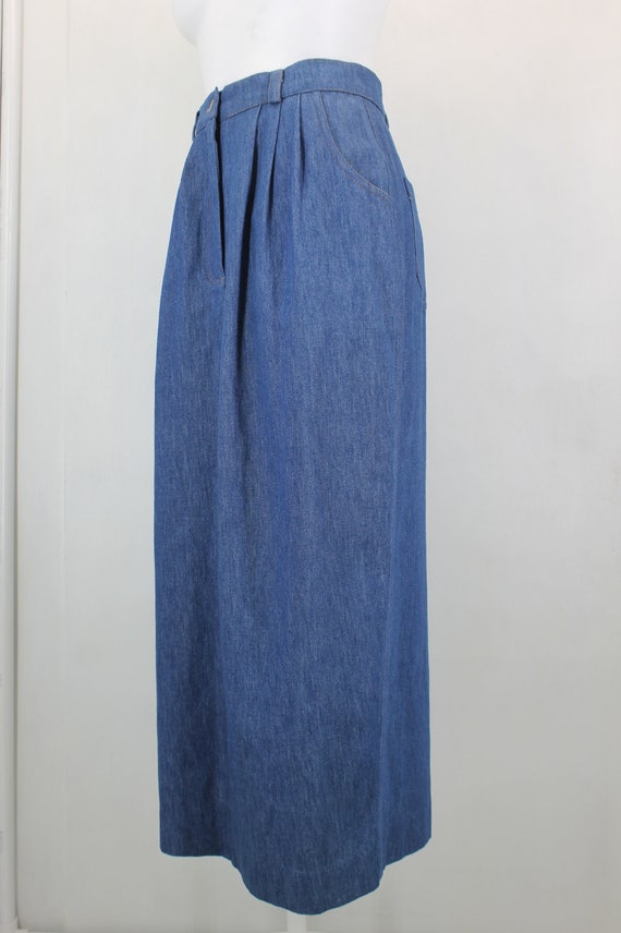 SHANON YOUNG Women's Sportswear denim SKIRT size 6 co… - Gem