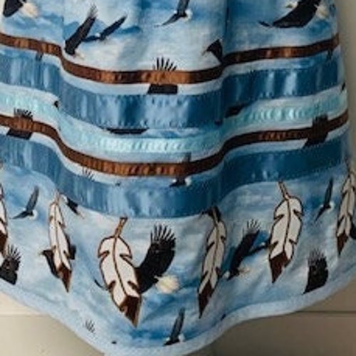 Native Graduation Ribbon Skirt. Titled she Who - Etsy