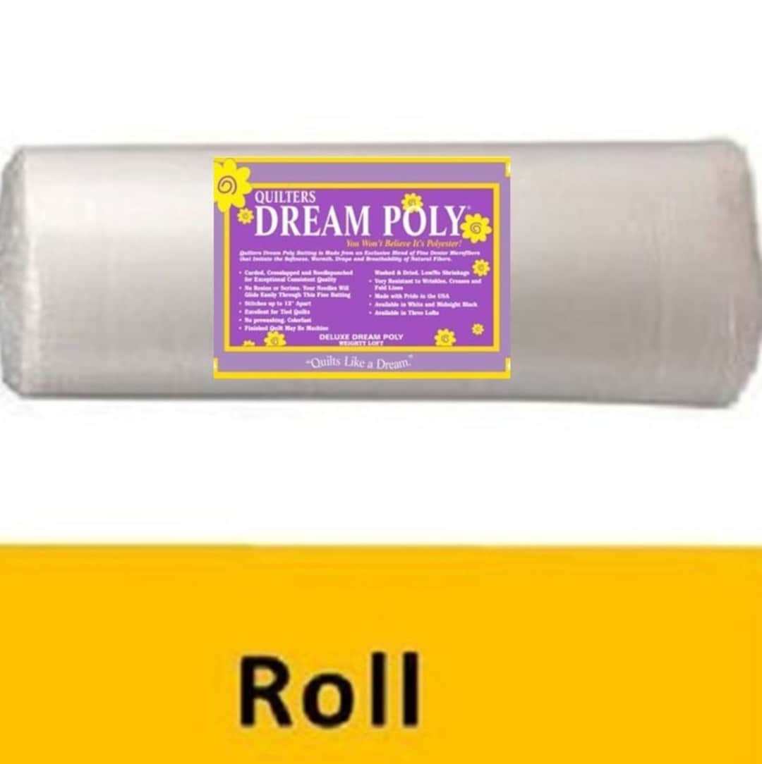 P6SR Dream Poly Deluxe Batting roll Throw 60 in X 30 Yds - Etsy