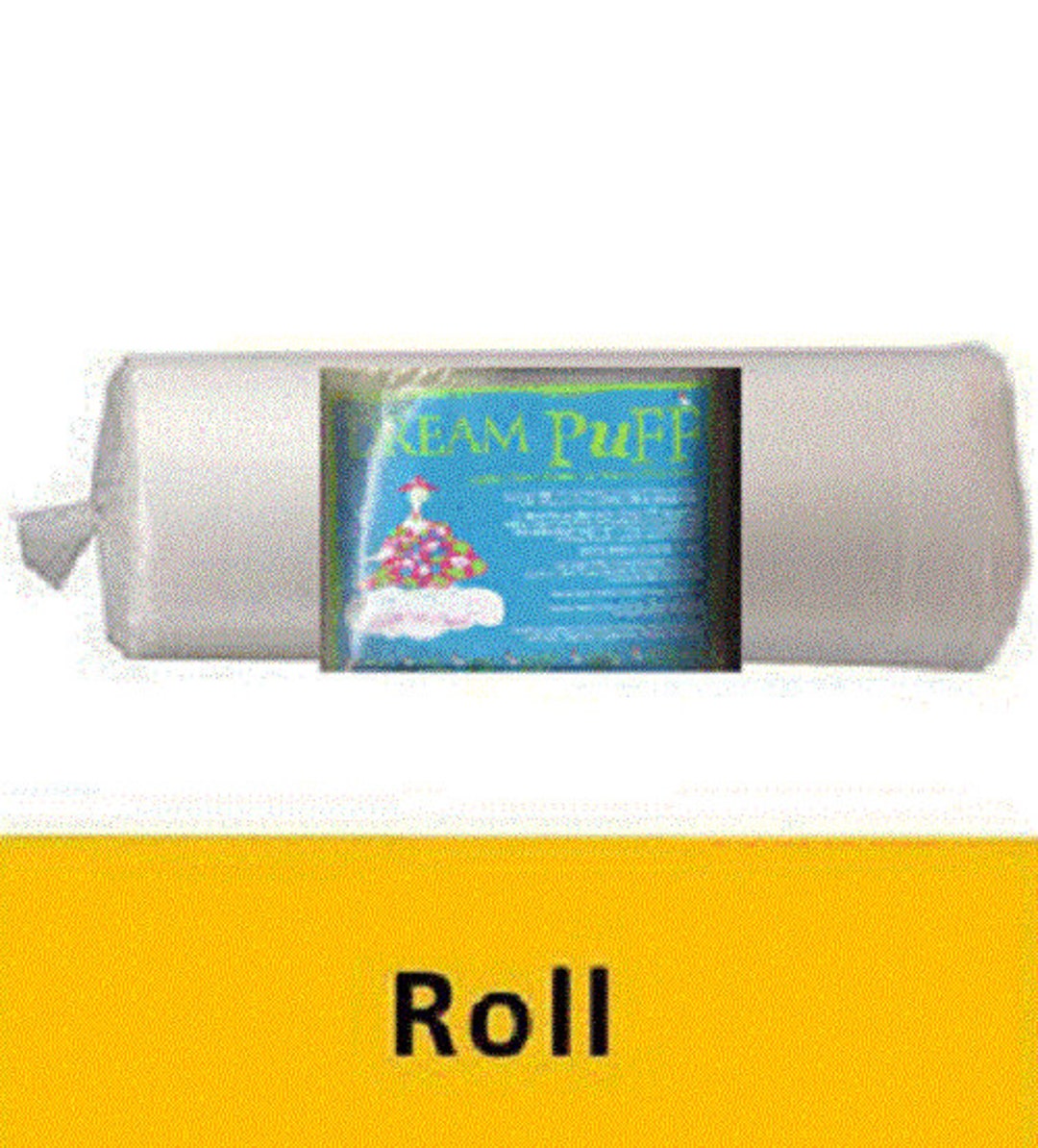 PUFFKR Dream Puff Poly Batting roll, King 120 in X 20 Yds Shipping Included - Etsy