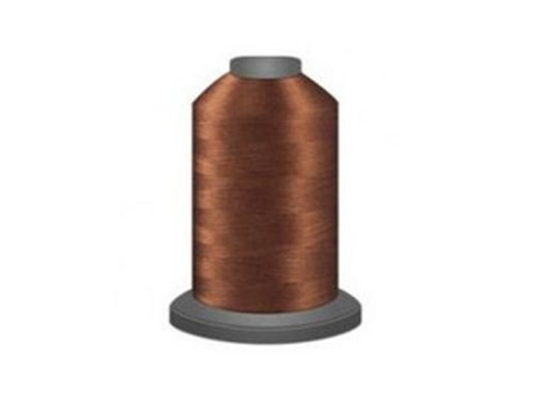 Glide Embroidery Thread Med.brown-5000m Shipping Included - Etsy