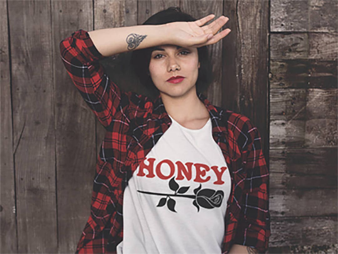 Honey T-shirt Honey Tee Shirt Tumblr Shirts Honey Shirt T - Etsy