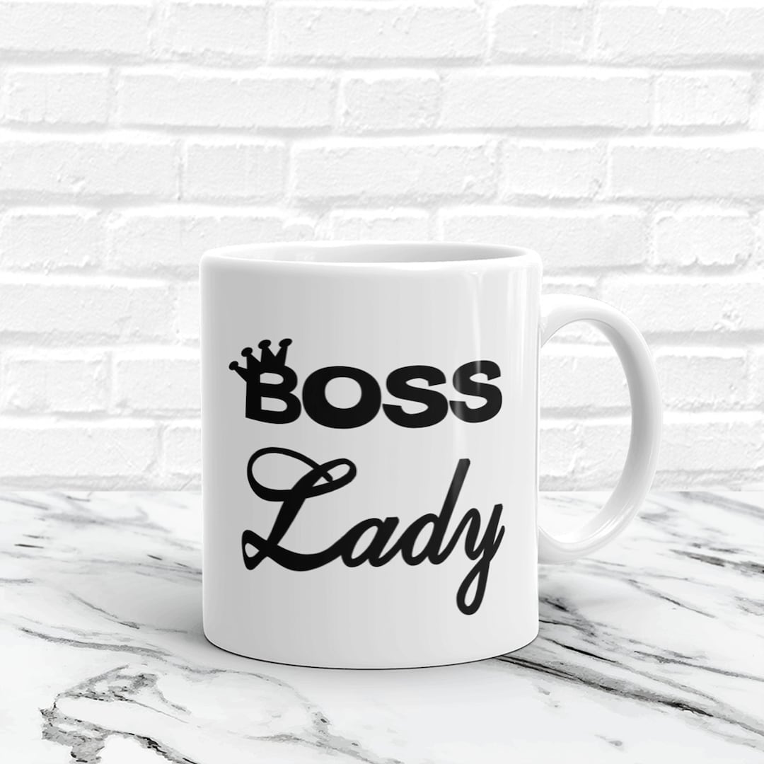 Boss Lady Coffee Mug, Boss Lady Mug, Boss Lady Coffee Cup, Cool Boss ...