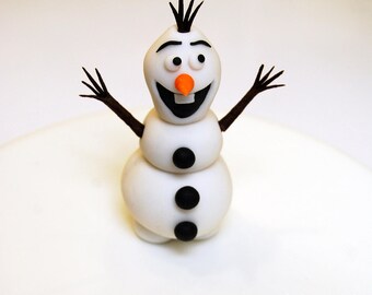 Fondant olaf | Etsy