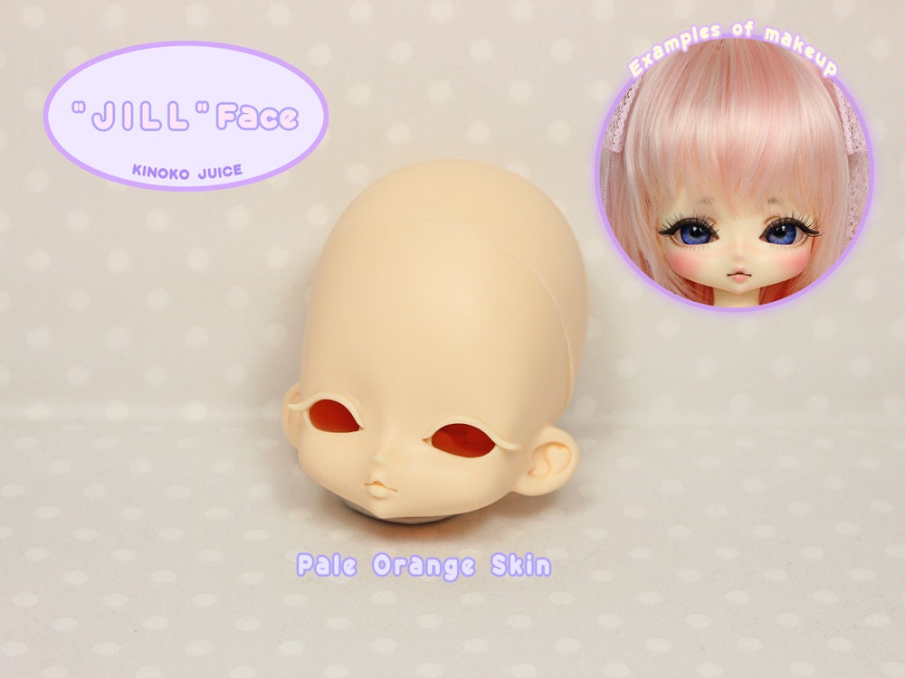 JILL / Head Face / KINOKO JUICE Original Doll | Etsy