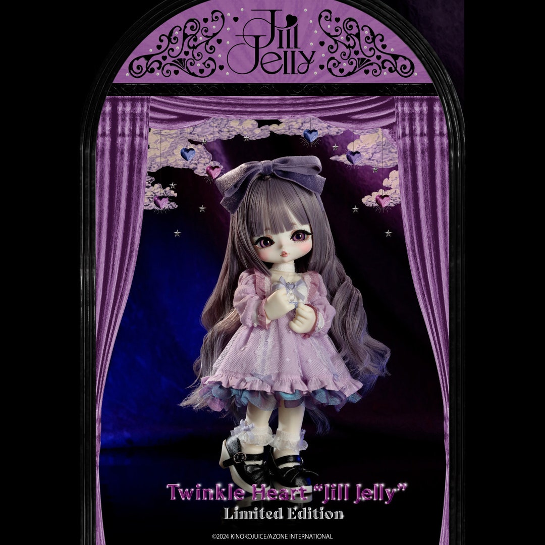 Jill Jelly / Twinkle Heart jill Jelly Limited Edition Complete Doll - Etsy